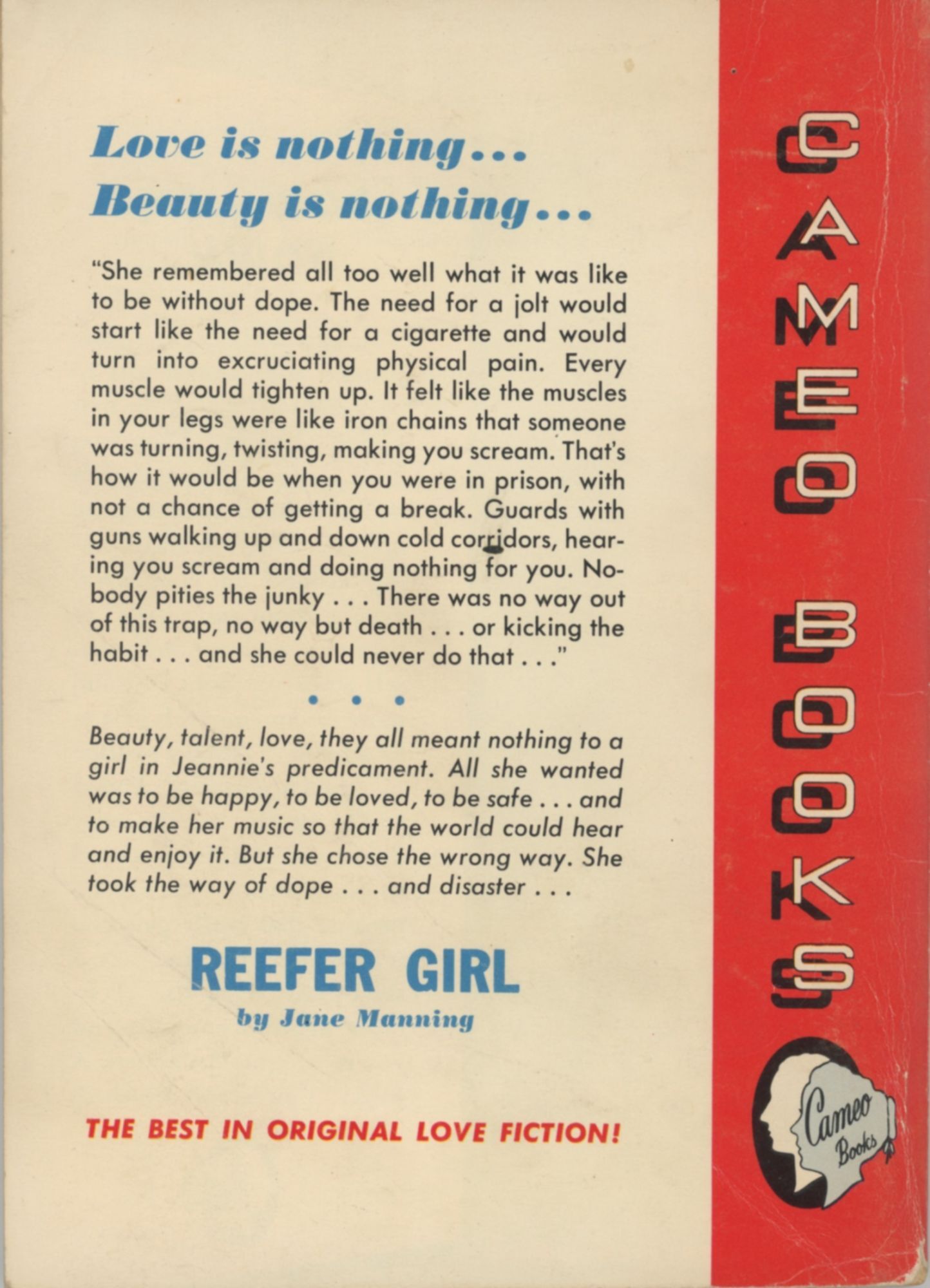 Reefer Girl | Jane MANNING, pseud. of Ruth Manoff